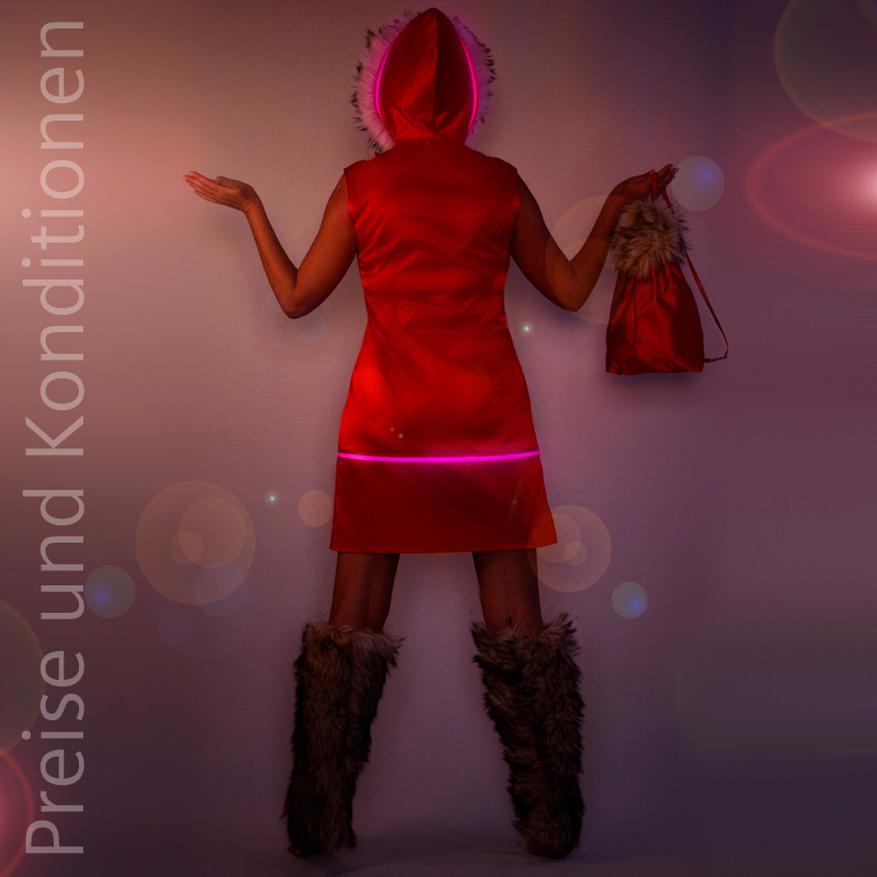 LED Fashion, Leuchtkostüme, Leuchtende Outfits, LED-Bekleidung, LED ...